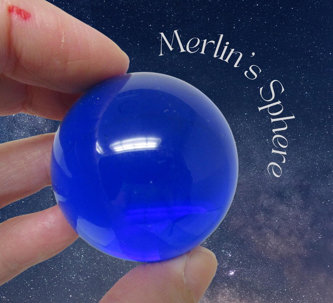 Midnight Cobalt Blue Monatomic Andara Crystal Sphere Ball Orb 1.5 ...