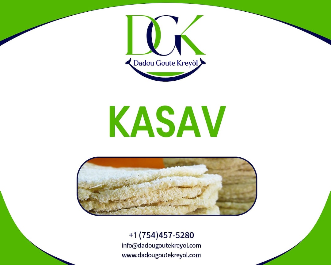 Traditional Haitian Kasav Okap - Authentic Crispy Cassava Bread ...