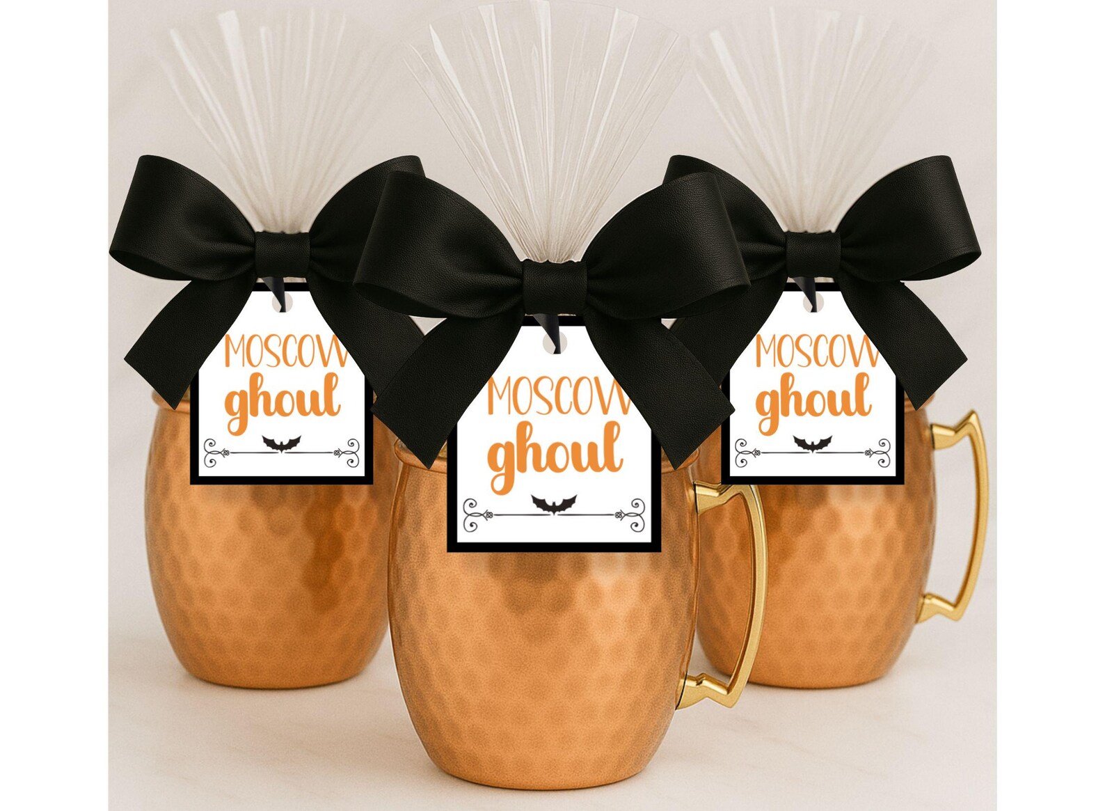 Moscow Ghoul Halloween Gift Tags – Printable Boozed Cocktail Tags for ...