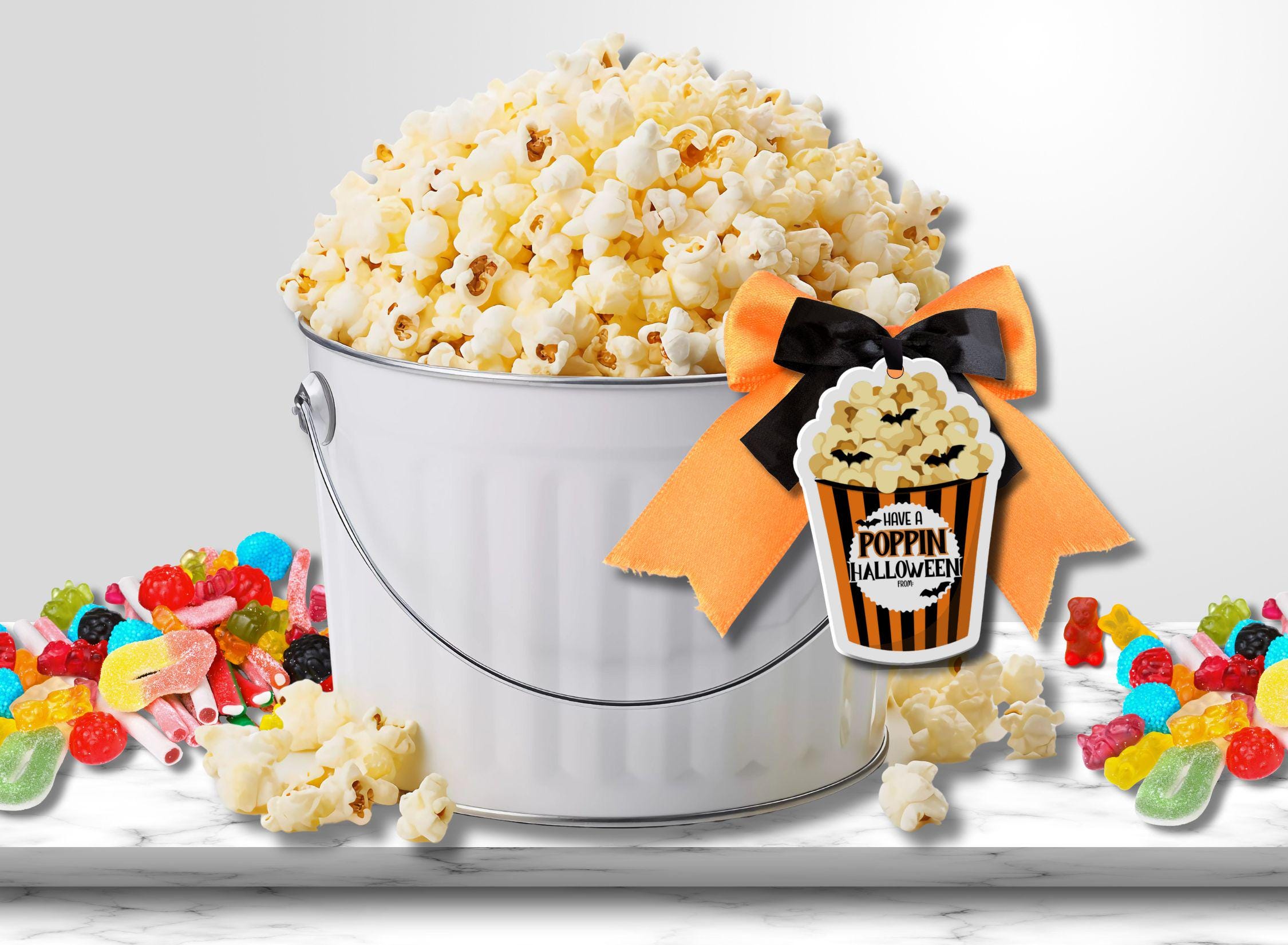 Have A Poppin Halloween Printable Gift Tag, Halloween Popcorn Gift Tag ...