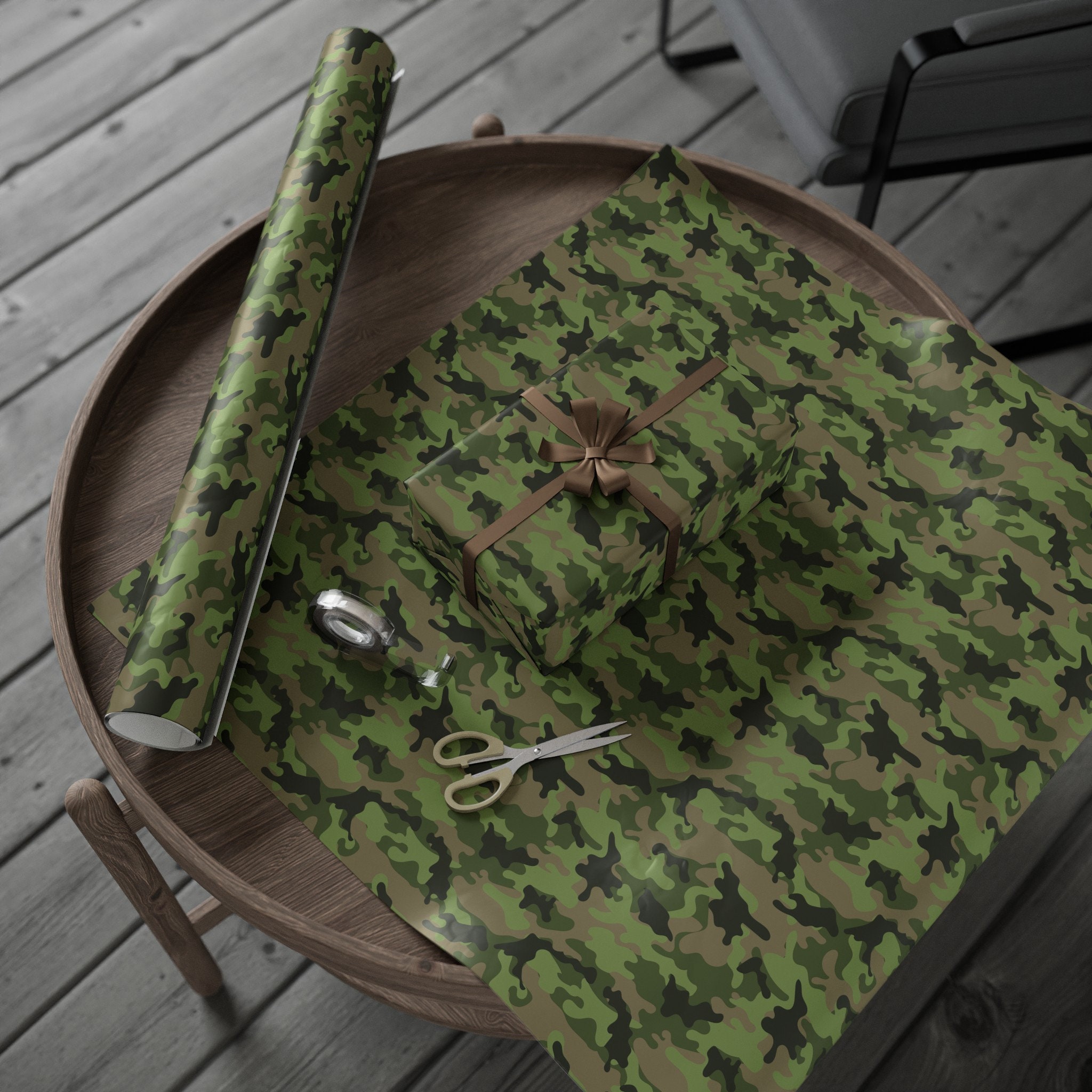 Camouflage Wrapping Paper, Camouflage Wrapping Paper, Camouflage Gift ...