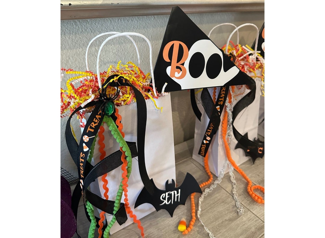 Printable Boo Flag, Printable Halloween Favor Tag, Boo Basket Printable ...