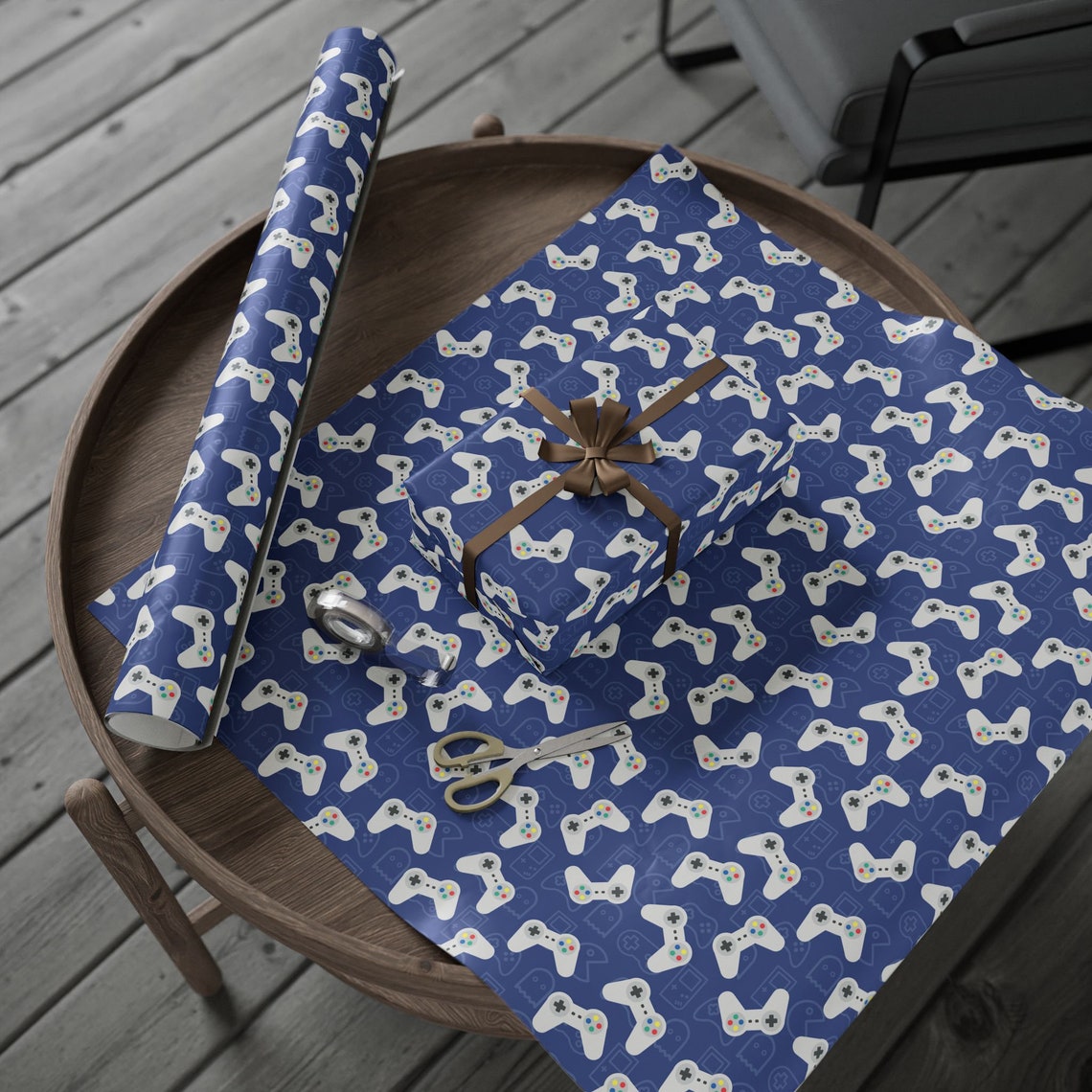 Gaming Wrapping Paper, Gaming Gift Wrap, Boy Birthday, Gift Wrap for ...