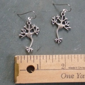 Neuron Earrings - Neuron Jewelry - Neuron Art - Science Jewelry ...