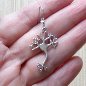 Neuron Earrings - Neuron Jewelry - Neuron Art - Science Jewelry ...