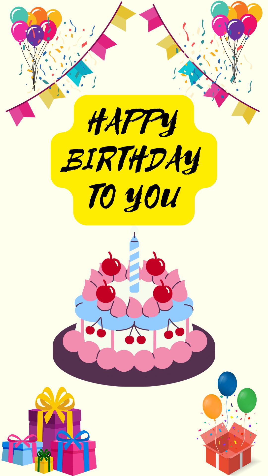 Printable Birthday Card Bırthday Card Template - Etsy