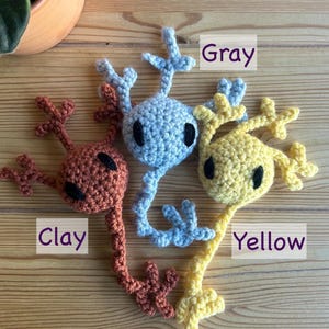Neuron Plushie | Handmade Crochet Amigurumi | Brain Cell Keychain ...