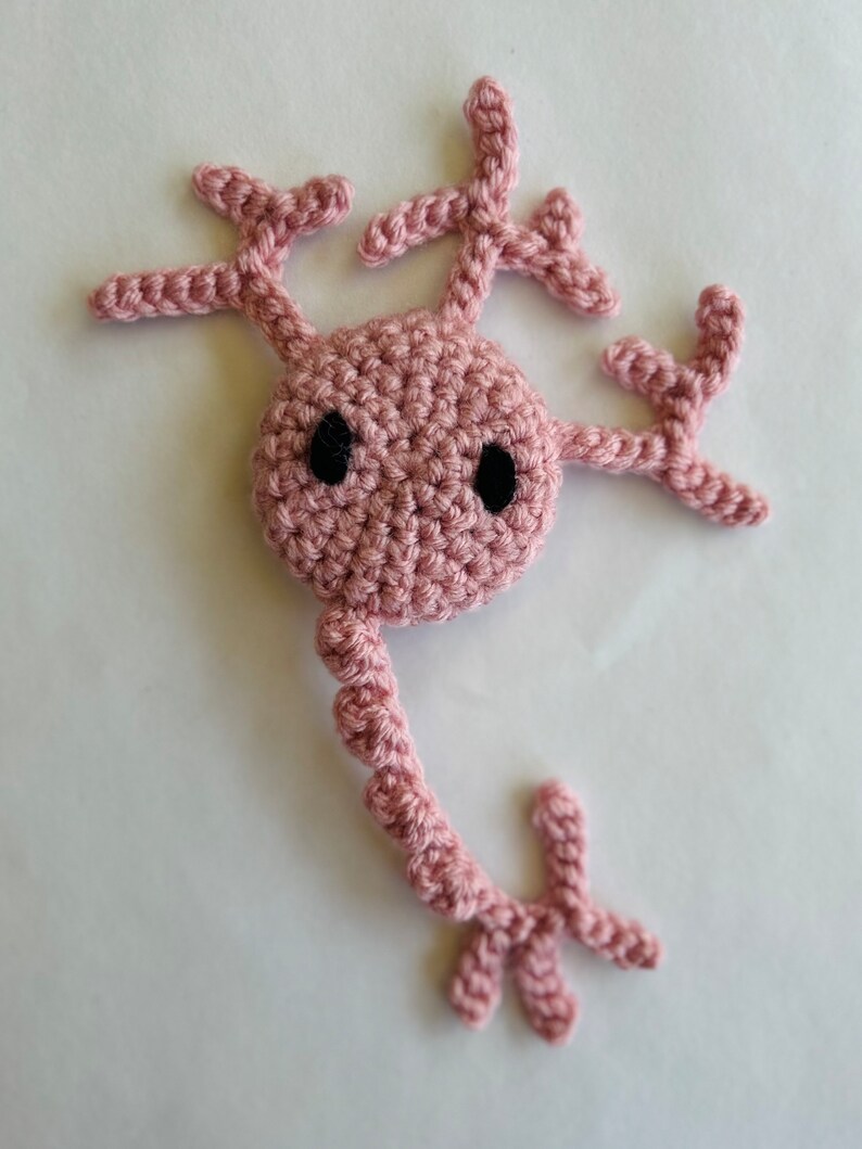 Neuron Plushie Handmade Crochet Amigurumi Gift for Science Teacher ...