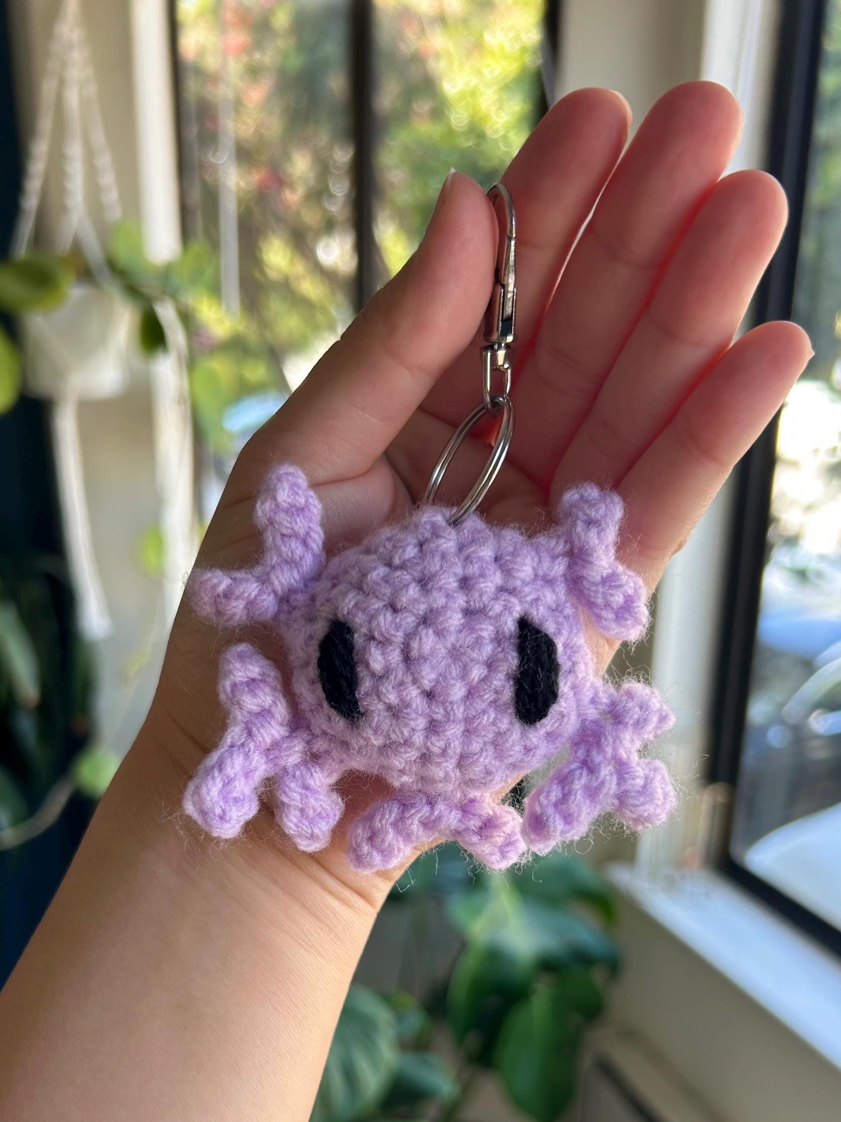 Microglia Plushie Keychain | Handmade Crochet Amigurumi | Brain Cell ...