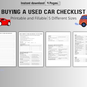 Buying A Used Car Checklist, Secure Purchase, Buy Used Vehicle, Get the ...