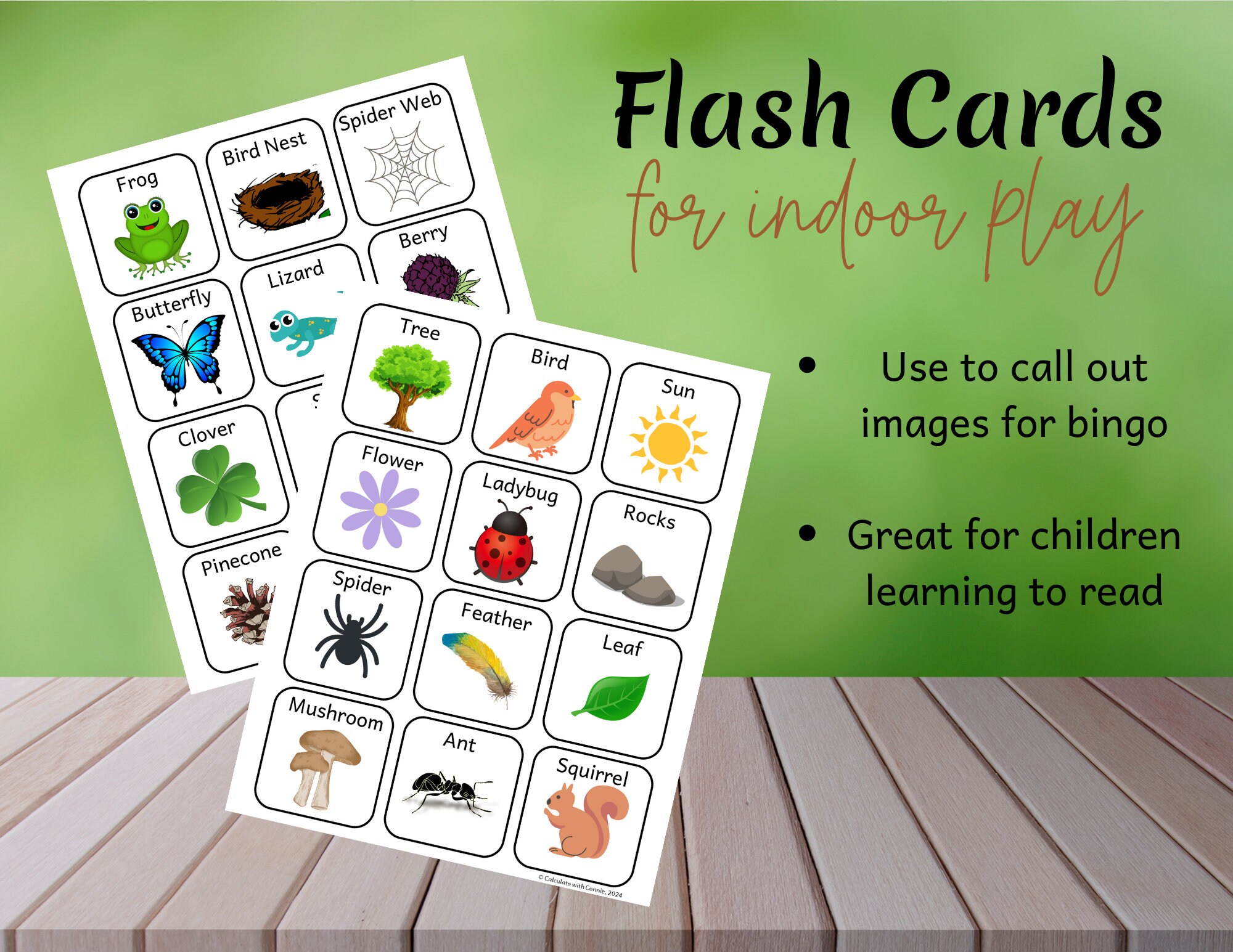 Nature Scavenger Hunt Bingo, Printable Treasure Hunt Game for Kids for ...