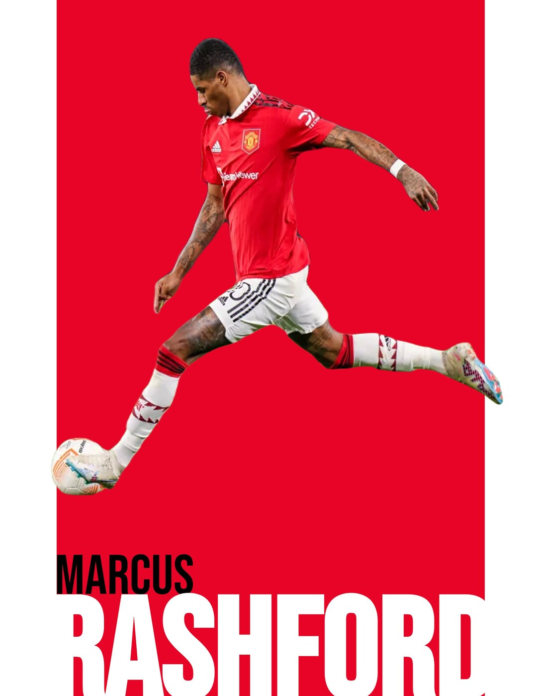 Marcus Rashford Digital Wall Art - Etsy