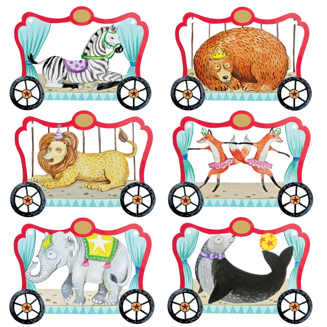 Circus Parade Bunting by Elizabeth Foster With Hester & Cook - Etsy