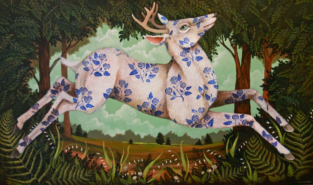 Elizabeth Foster Artist Print "the Beauty of a Rare Find" - Etsy