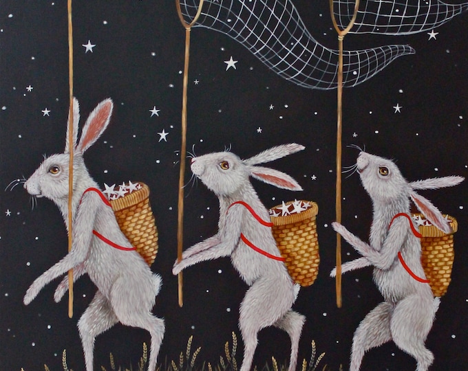 Elizabeth Foster Artist Print "star Catchers" - Etsy