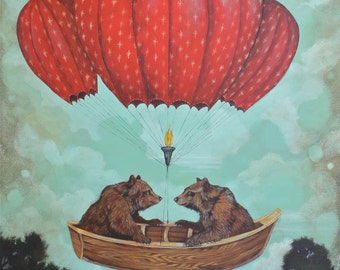 Elizabeth Foster Artist Print in This Together | Etsy