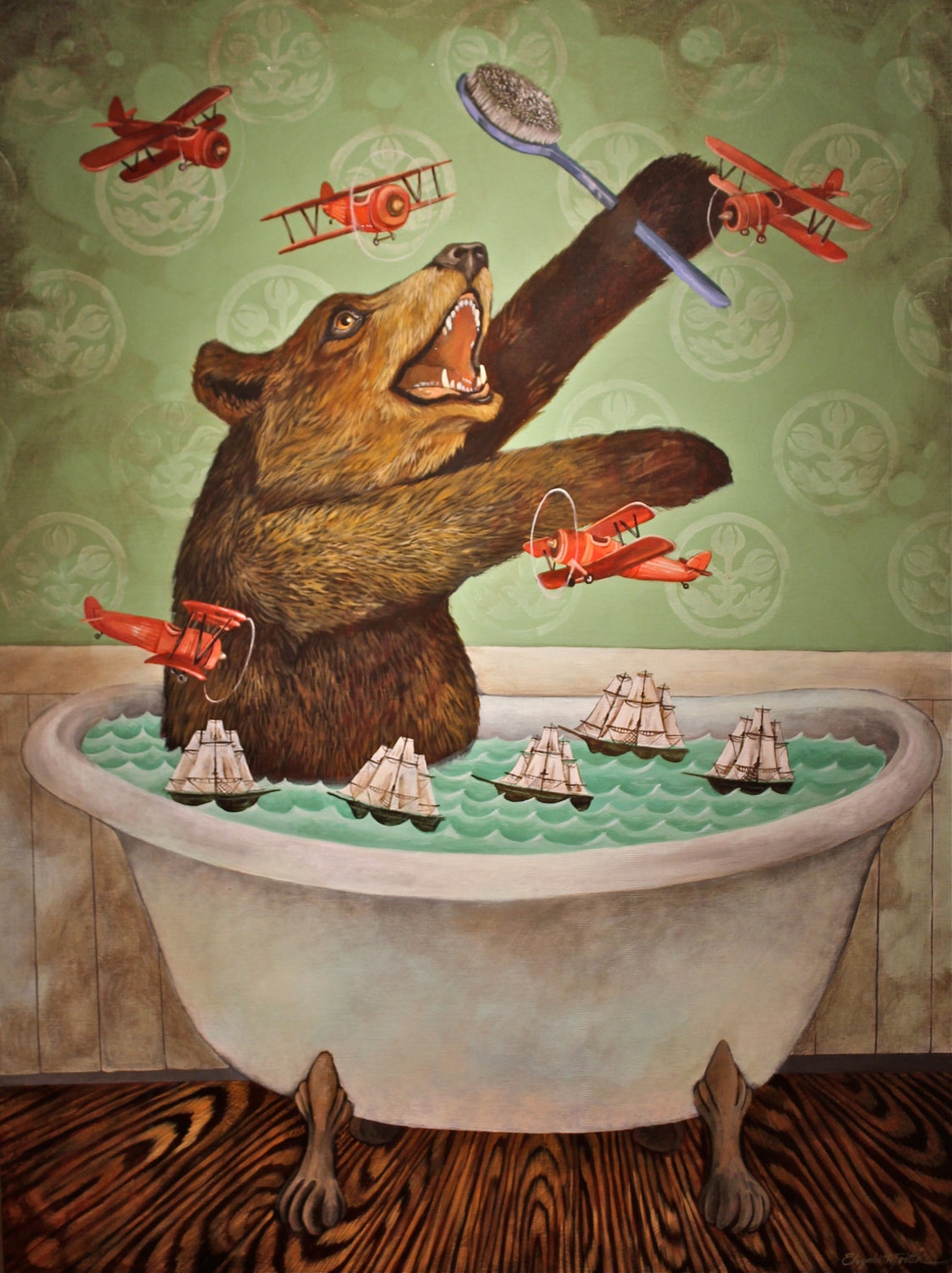 Elizabeth Foster Artist Print - Etsy
