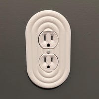 Round Circle Outlet Cover - 3D Printed - Etsy