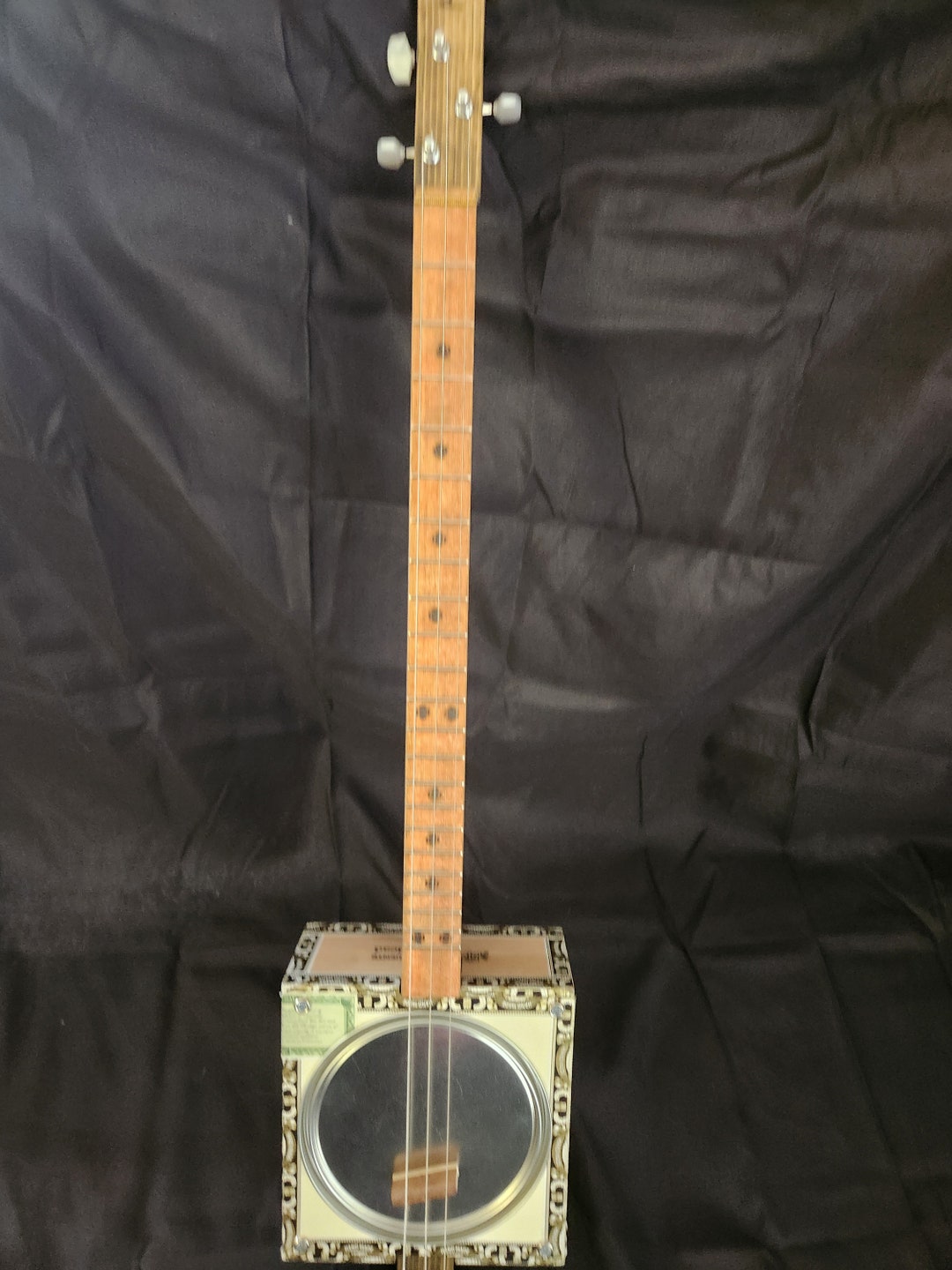 Resonator Cigarbox Guitar - Etsy