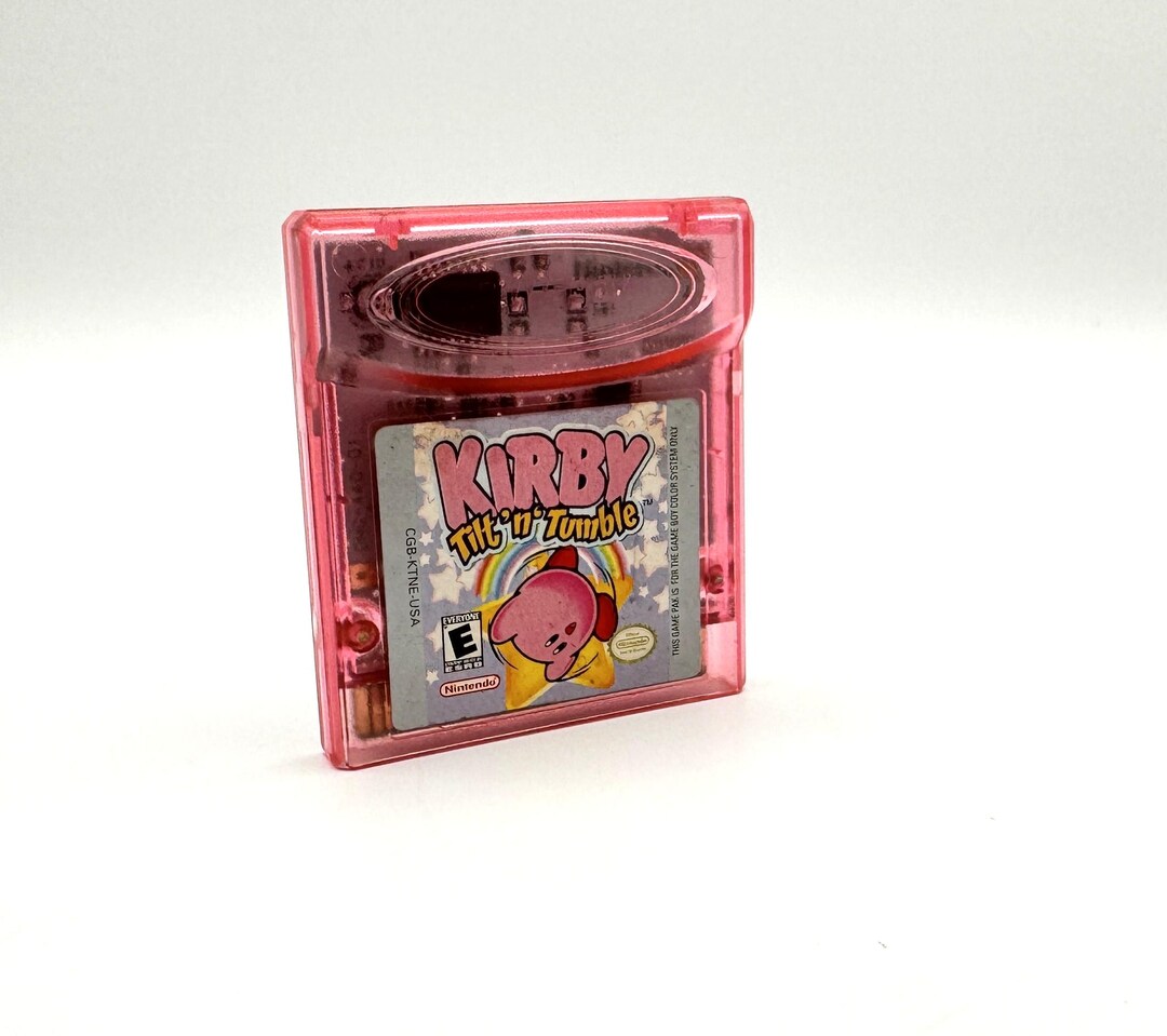 Kirby Tilt 'n' Tumble (game Boy Color GBC 2001) - Tested Authentic ...