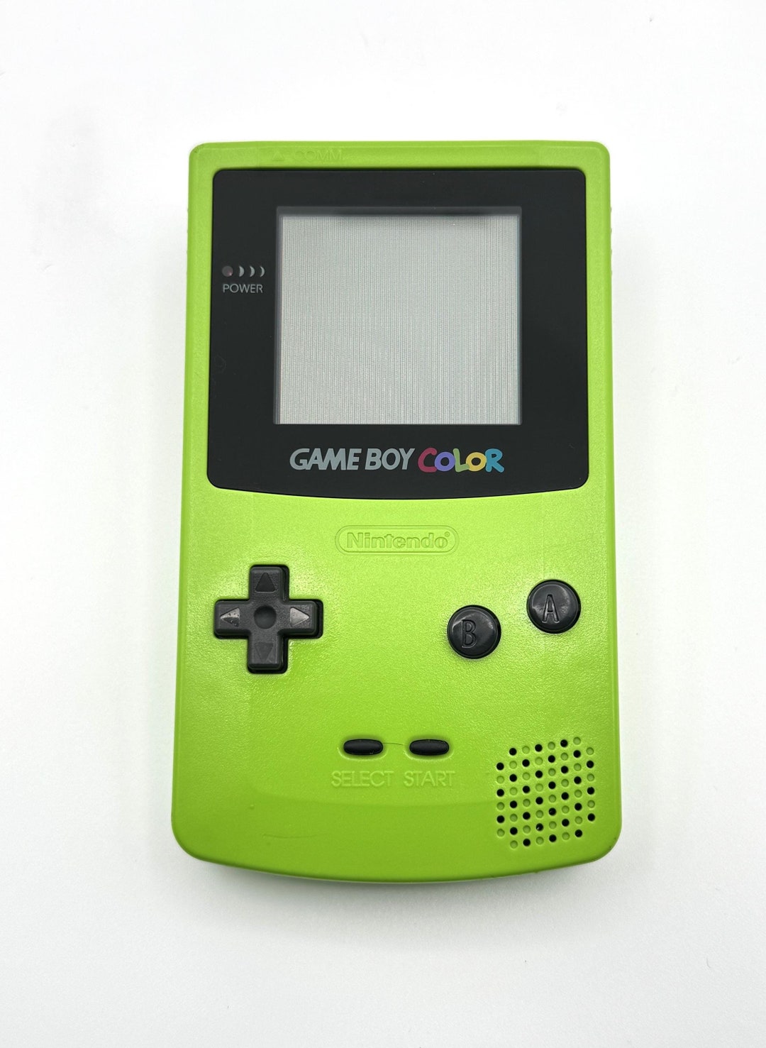 Nintendo Game Boy Color Kiwi Lime Green CGB-001 New Screen Lens Cleaned ...