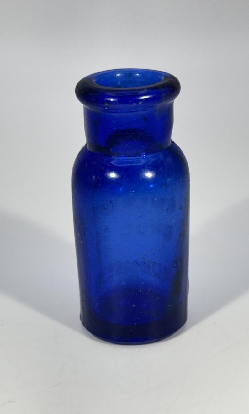 Antique Bromo-seltzer Cobalt Blue Glass Bottle | Emerson Drug Co ...