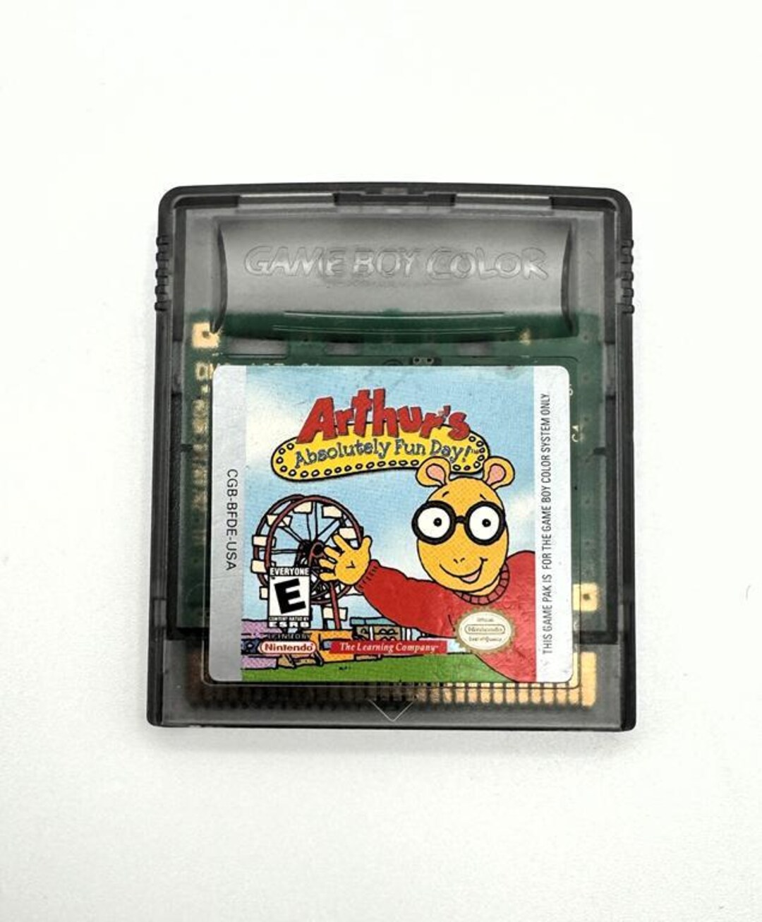 Arthur's Absolutely Fun Day (nintendo Game Boy Color, 2000) - Working ...