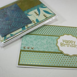 Birthday Card Kit: DIY Craft, 3 Card Designs - Etsy