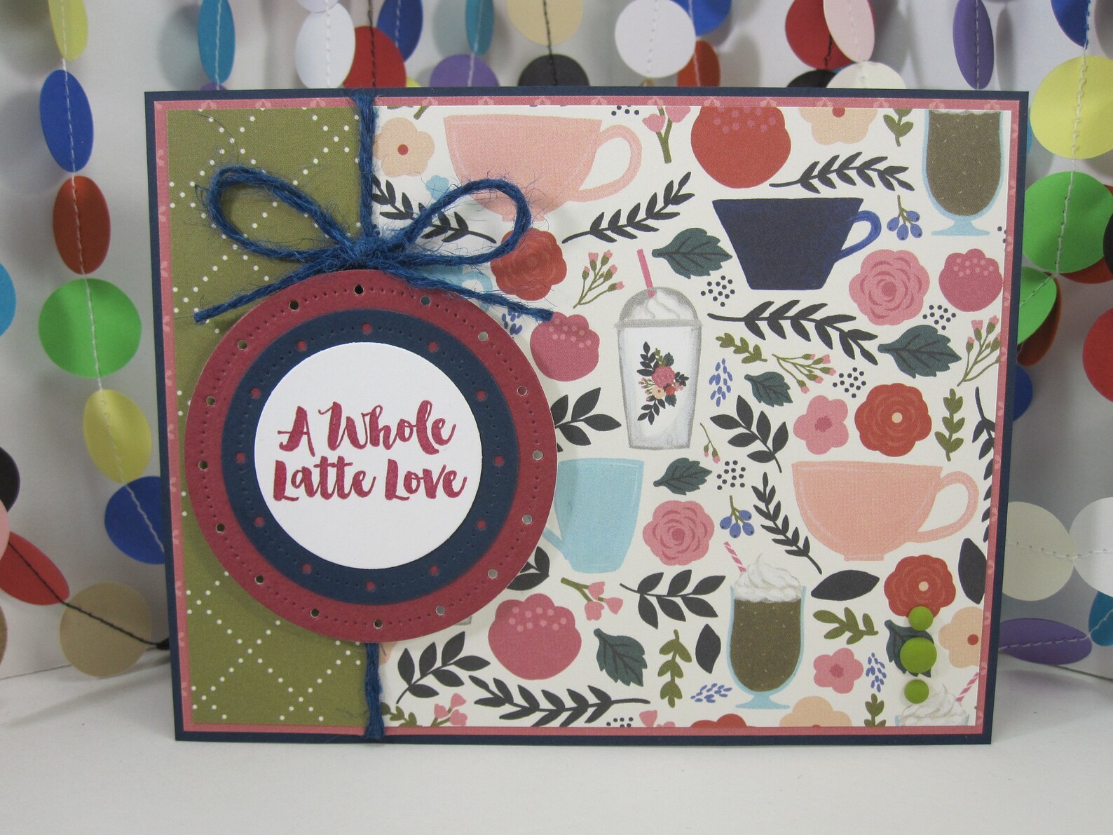 A Whole Latte Love Card for Coffee Lover Coffee for Mothers Day ...