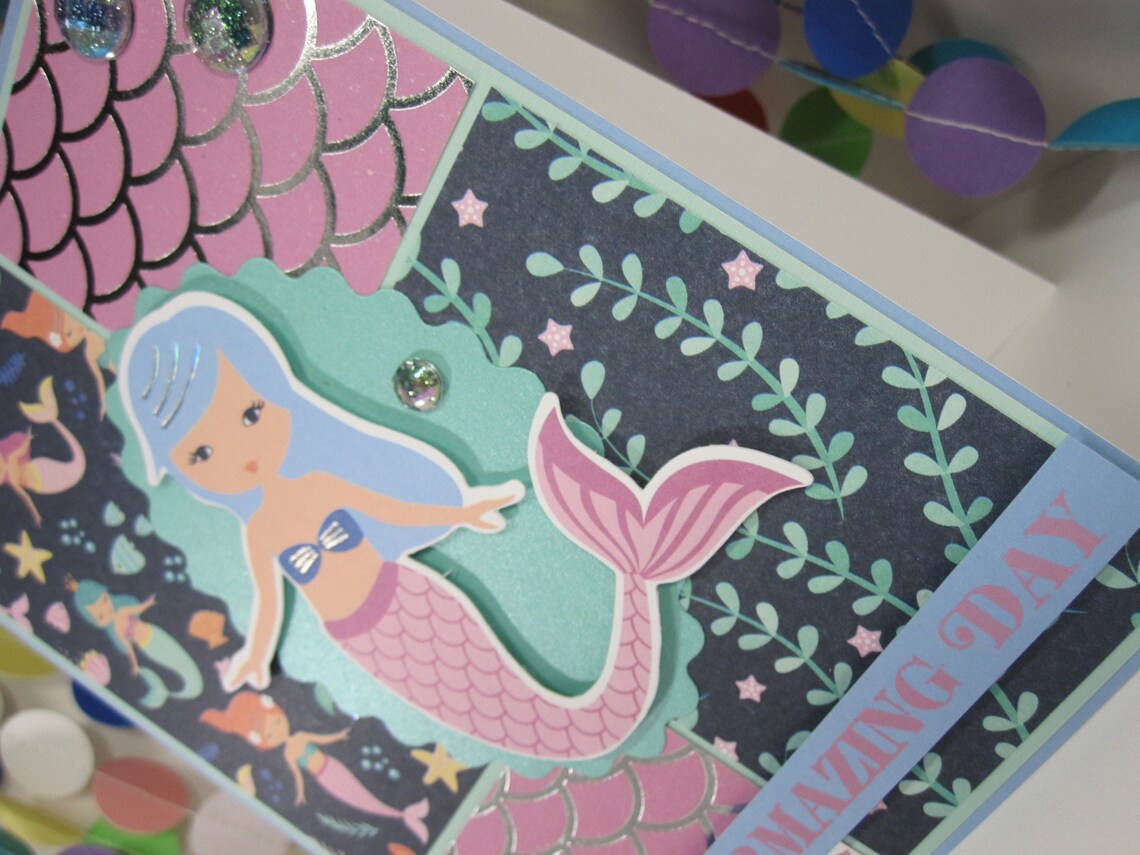 Have a Mermazing Day Card Mermaid Birthday Mermaid Special Occasion ...