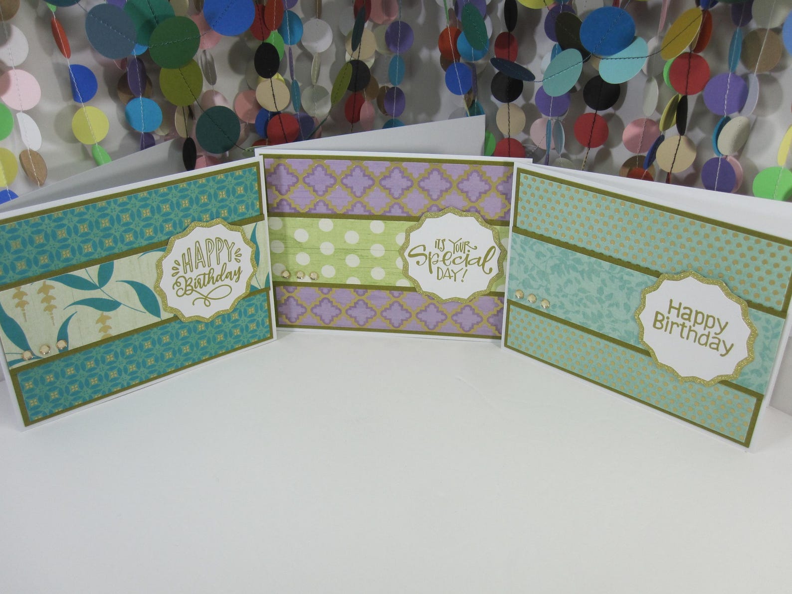 Birthday Card Kit Birthday Blast 3 Card Kit Make Your Own Card Kit ...