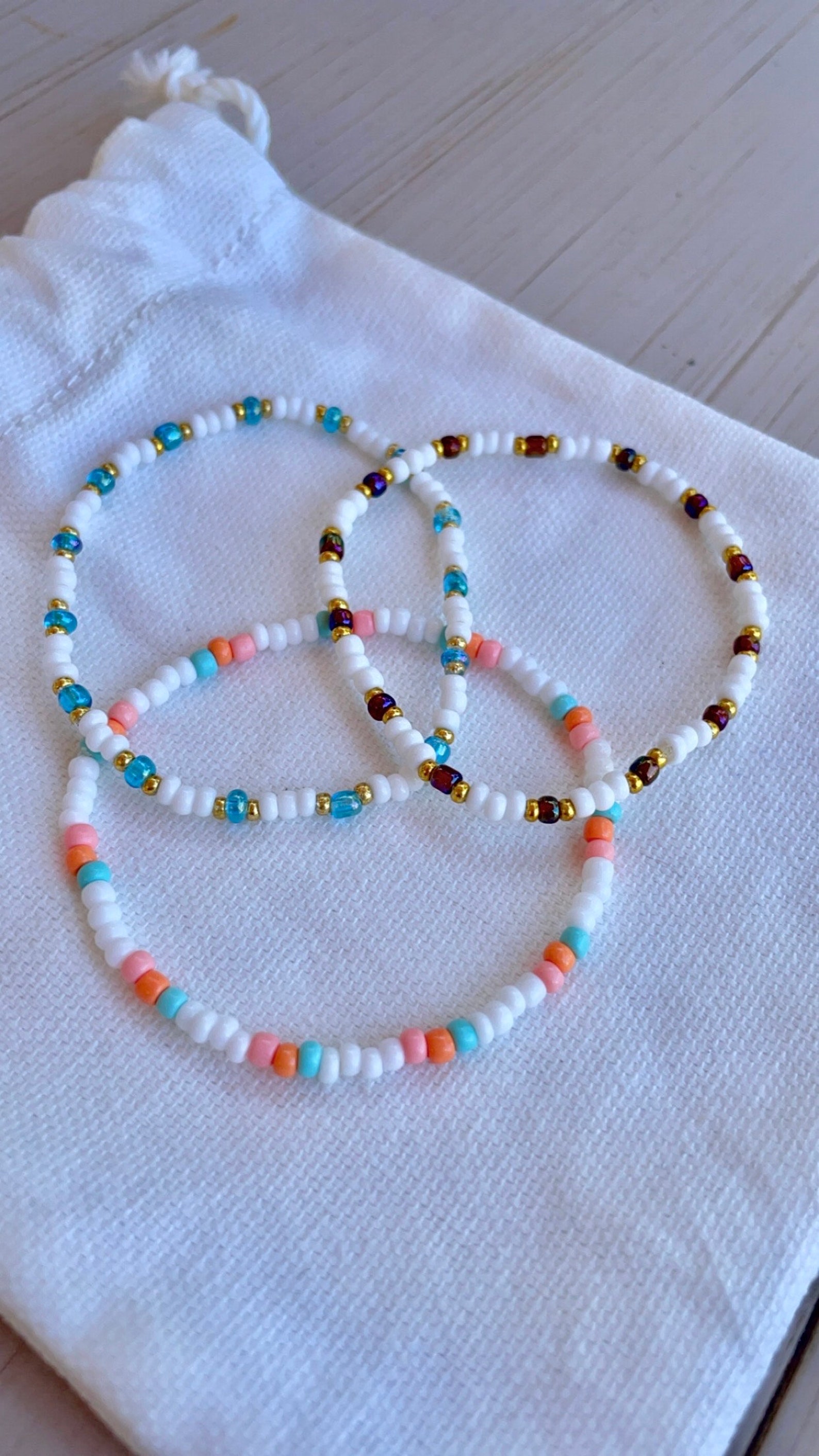 Stretchy Island Bracelet - Etsy