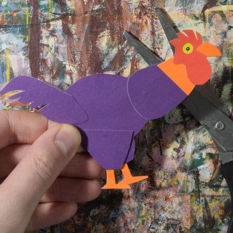 Chicken Puppet - Etsy