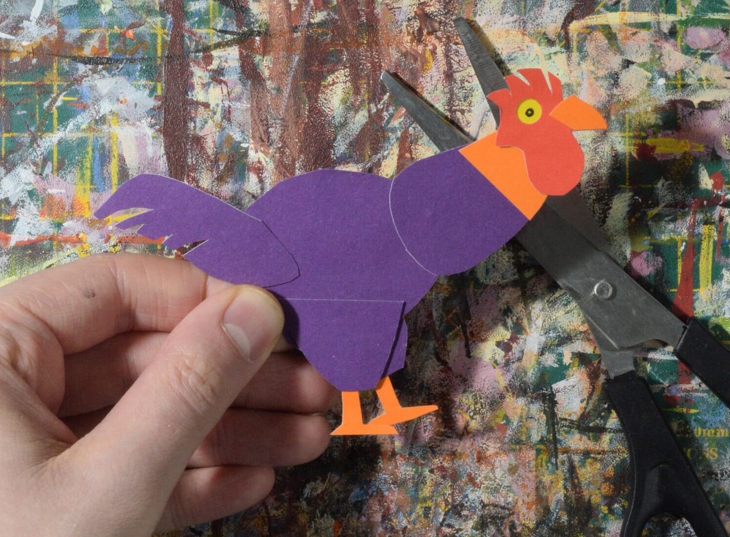 Printable Chicken/rooster Puppet for 2D Animation or Scrapbooking - Etsy