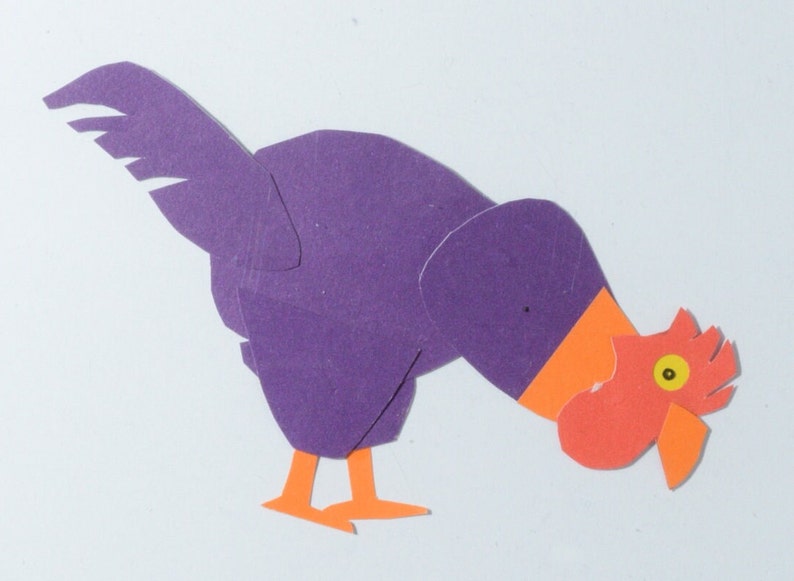 Printable Chicken/rooster Puppet for 2D Animation or Scrapbooking - Etsy