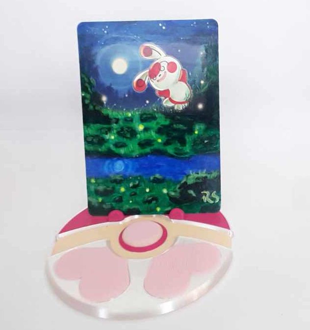 Spinda Hand Painted Pokemon Card - Etsy
