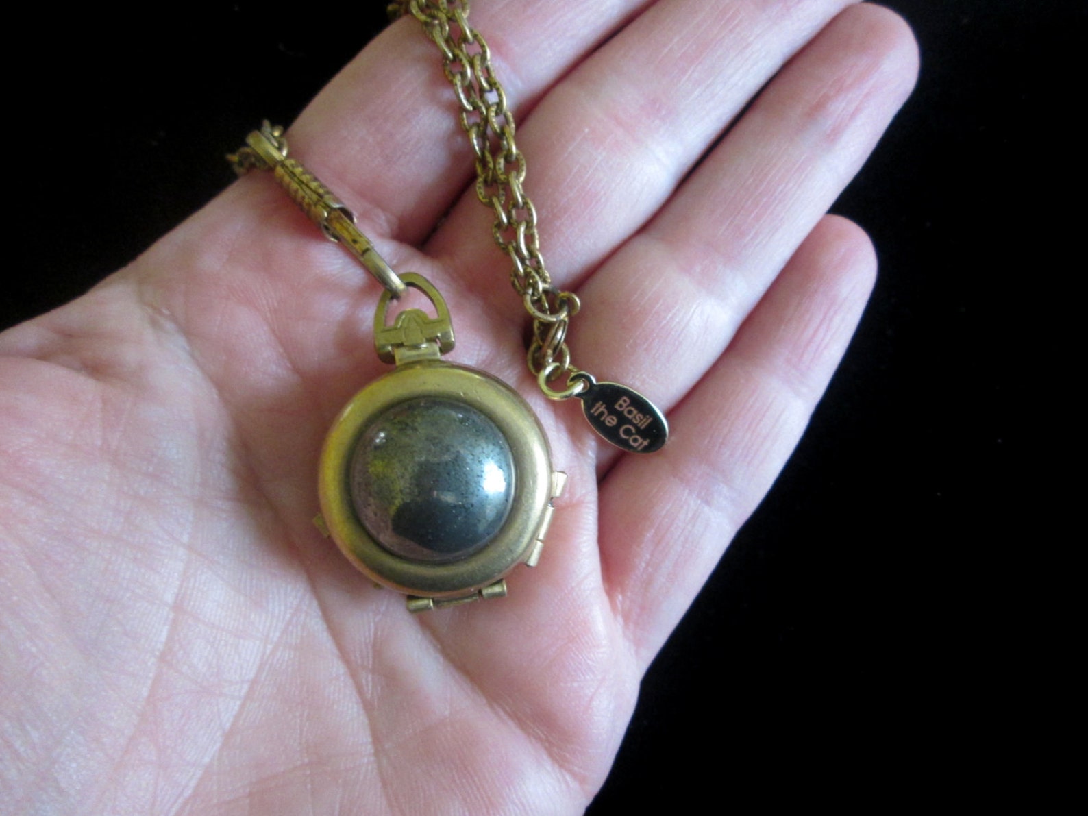 Vintage Pyrite Four Picture Locket Fool's Gold - Etsy