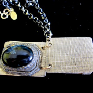 Vintage Folk Art Notebook Necklace, Pad of Paper, Locket, Notes, Love ...