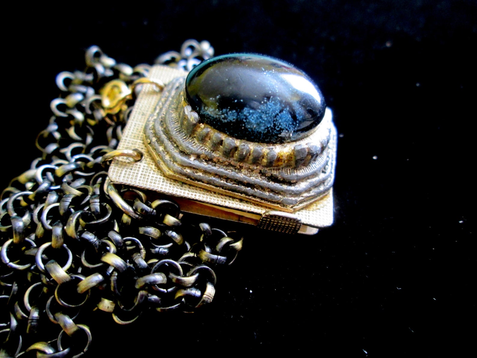 Vintage Folk Art Notebook Necklace Pad of Paper Locket - Etsy