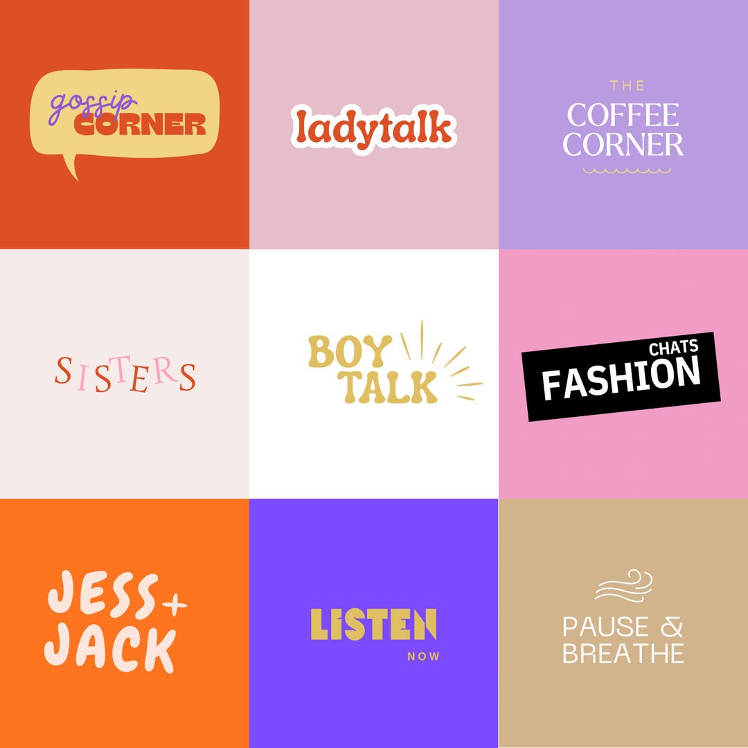 10 Podcaster Logo Templates, Podcast Logos, Podcaster Branding (digital ...