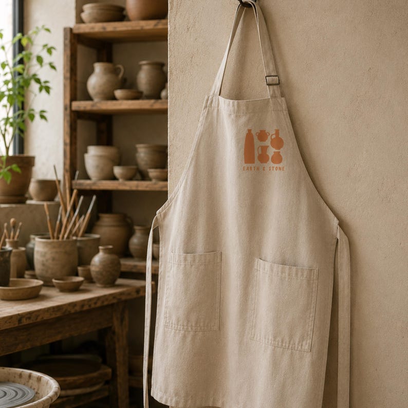Pottery Business Logo Kit | Branding Ceramic Artist Logo | Clay Studio ...