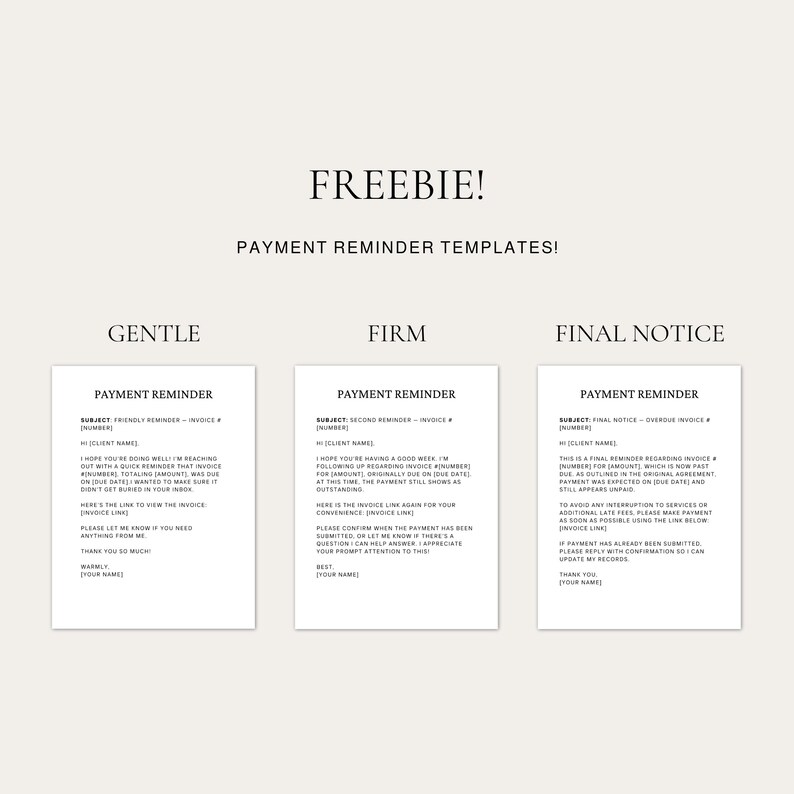 Editable Order Form Template | Bonus Included | Canva Template - Etsy