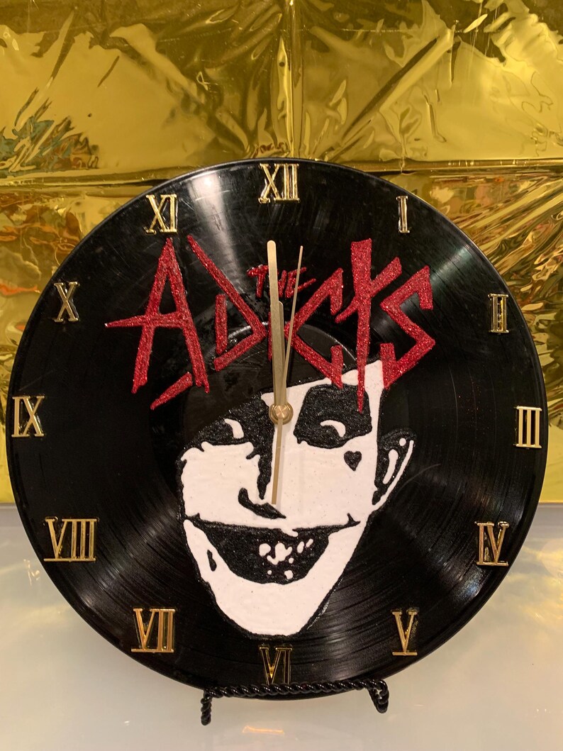 1st Wave UK Punk Vinyl Record Wall Clock - Etsy