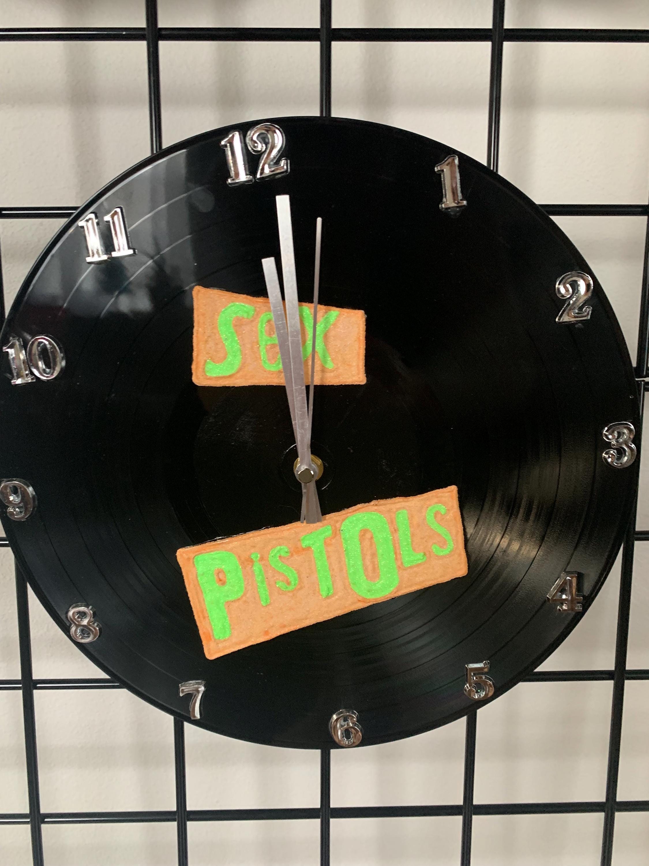 1st Wave UK Punk Vinyl Record Wall Clock - Etsy