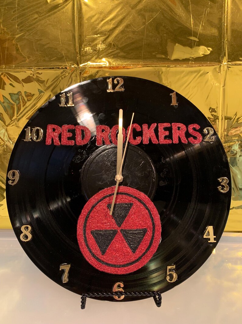 1st Wave UK Punk Vinyl Record Wall Clock - Etsy