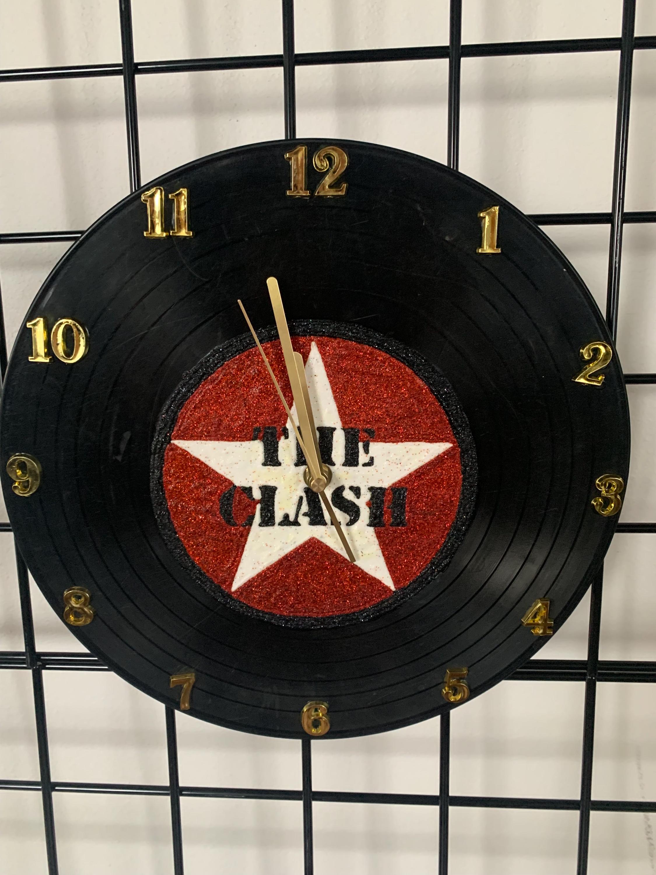 1st Wave UK Punk Vinyl Record Wall Clock - Etsy