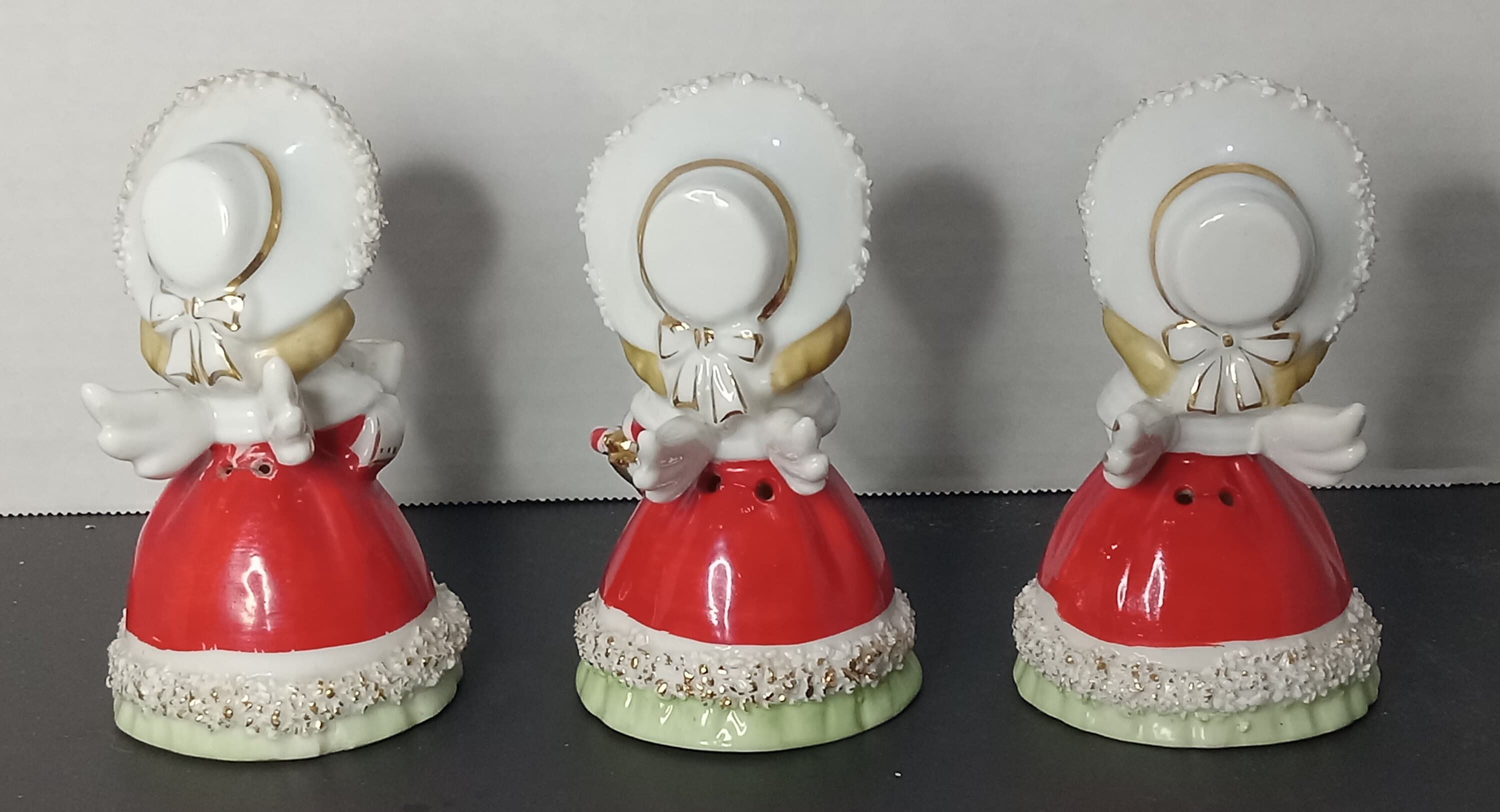 Lefton Set of 3 Angel Bells. Signed Geo Z Lefton - Etsy