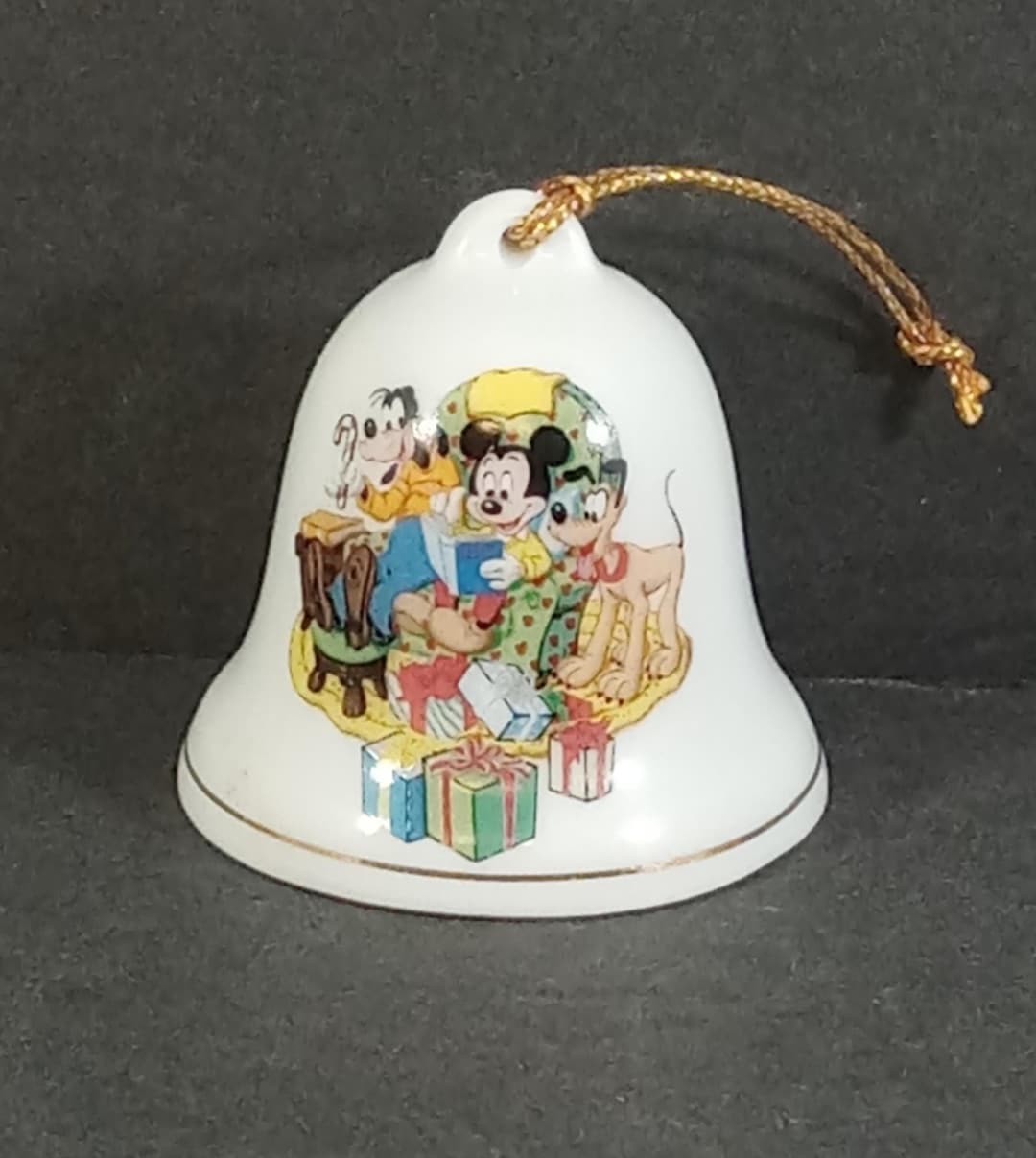 Disney Christmas Bell Collection mickey, Goofy, and Pluto. - Etsy