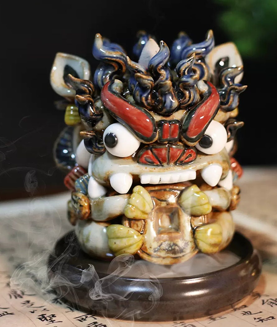 Pixiu, a Symbol of Luck, Handmade Ceramic Works - Etsy