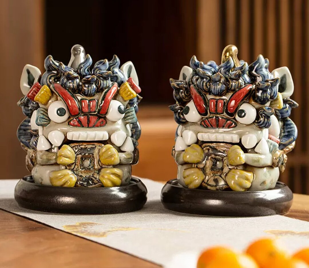 Pixiu, a Symbol of Luck, Handmade Ceramic Works - Etsy